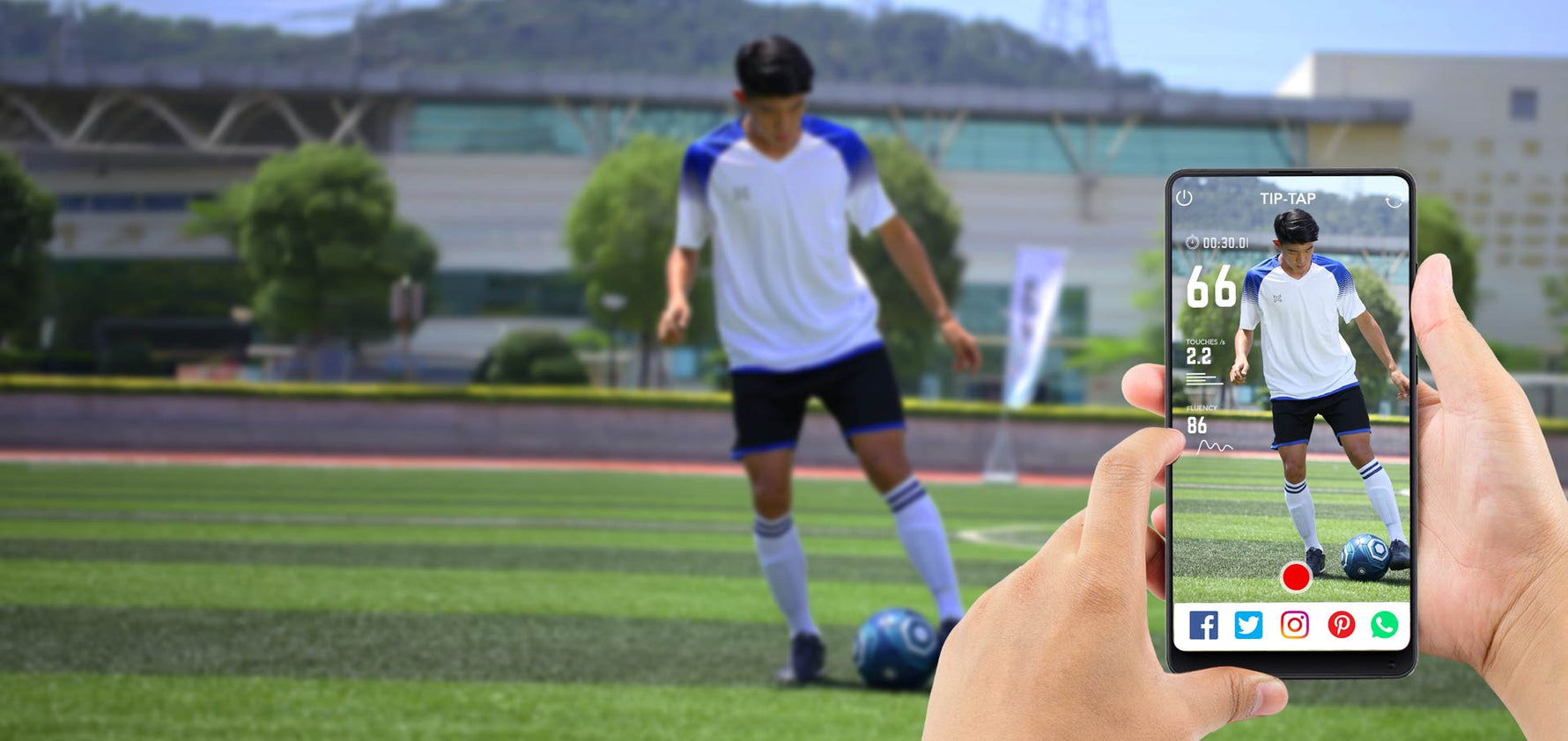 INSAIT JOY Smart Football - Connected Sensor Ball
